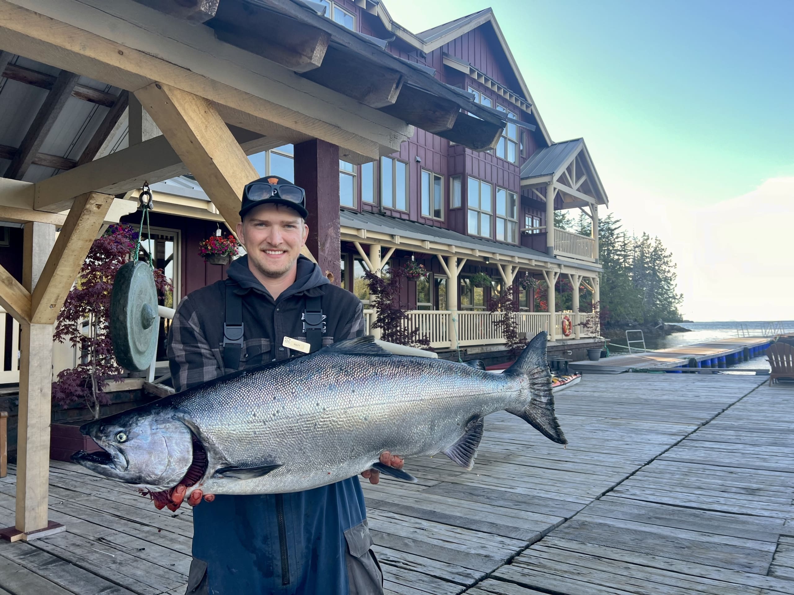 First 2024 Fish Landed | 35 lb Tyee Chinook at King Pacific Lodge